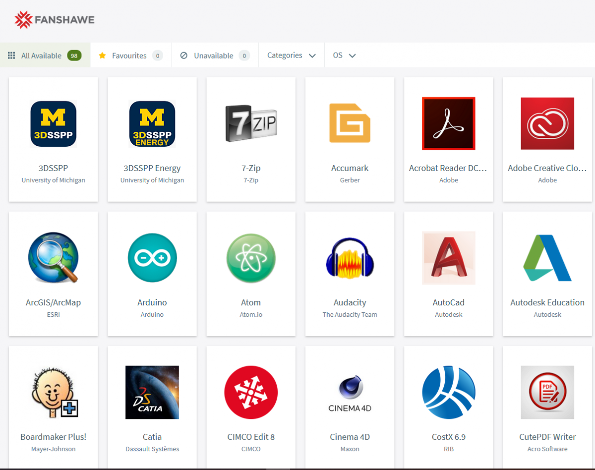 MyApps – Fanshawe CONNECTED